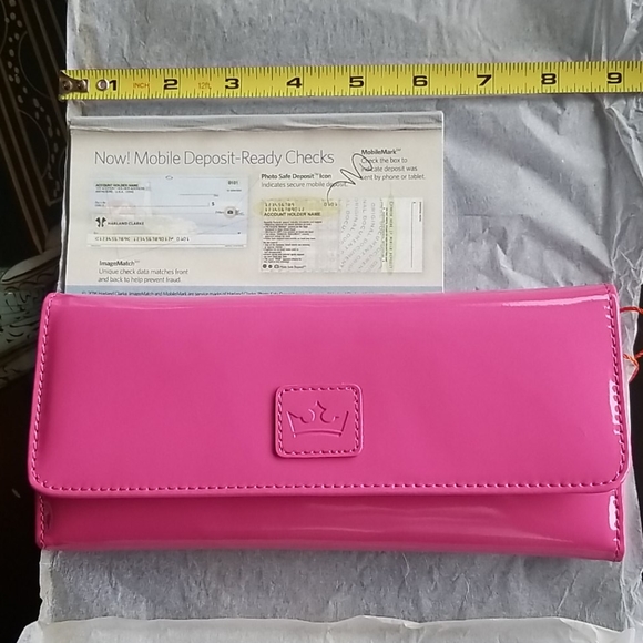 Baekgaard | Bags | Baekgaard Clutch Wallet Color Passion Fruit Nwt ...